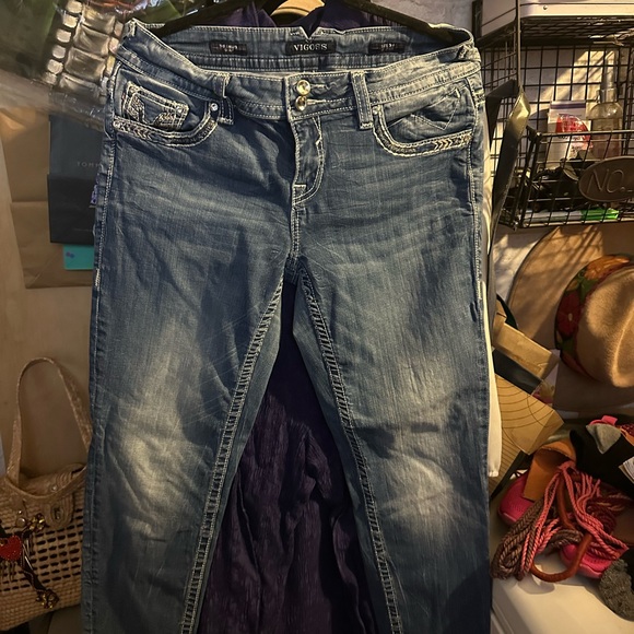 Vigoss | Jeans | Vigoss Womens Classic Blue Boot Cut Jeans | Poshmark